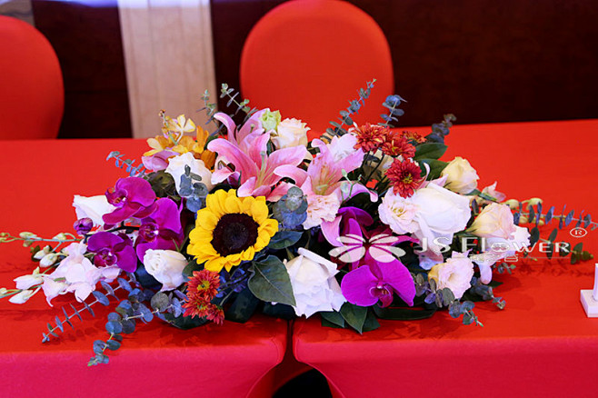 JS Flower---宴会花艺