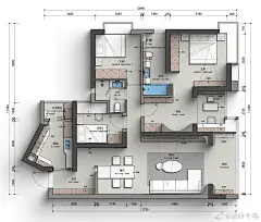 CGI - Humanized plants图片_3D 户型图图片素材-花瓣网