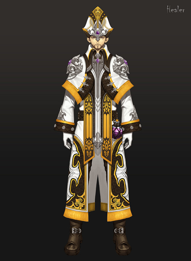 #作品赏析# 作者：韩国画师jeong seong hun作品链接：loveyouwoof.artstation.com（更多作品打包下载→ ...