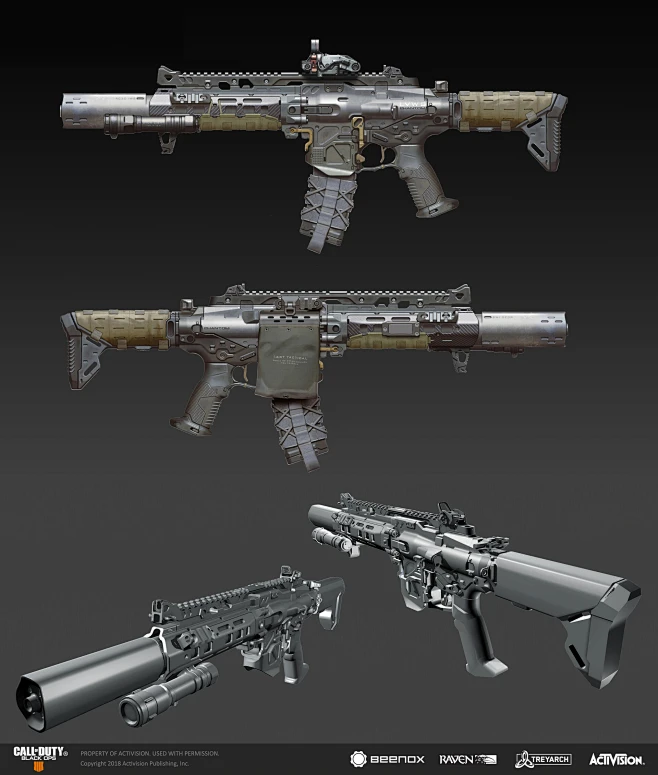 Call of Duty Black Ops 4 Weapon Concept Vendetta Sniper Rifle, Rick ...