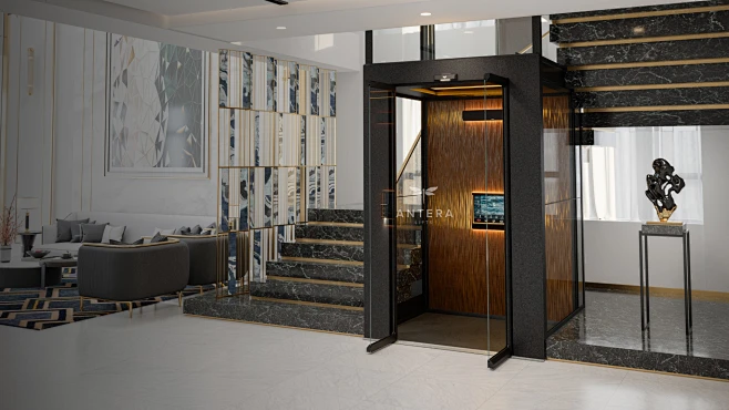 ANTERA 高端定制别墅电梯 - Cibes西柏思-花瓣网