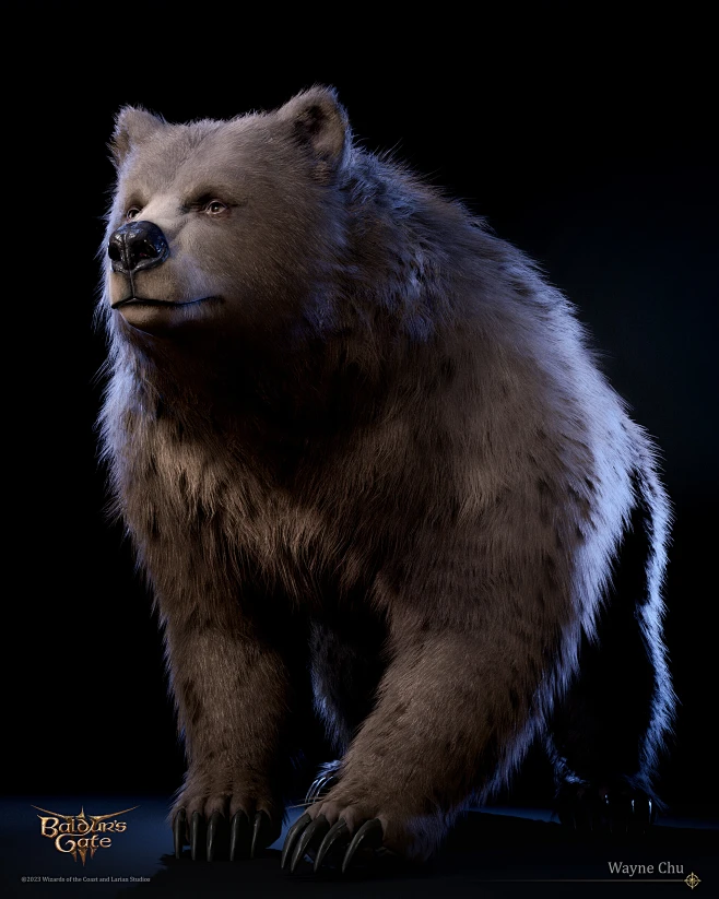 Baldur's Gate 3 - Bear-花瓣网