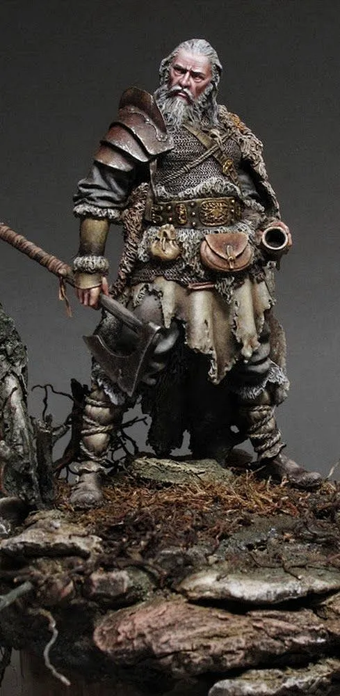 Painted miniatures by Sergey Popovichenko图片_角色设计-男图片素材-花瓣网