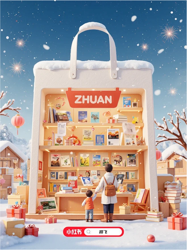 【SD】Flux直出运营创意 - 小红书图片_IP图片素材-花瓣网