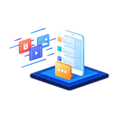 【米图网-52mitu.com】电脑办公插画 流程插画 2.5D插画 商务插画 工作 办公场景 商务 科技插画 金融 渐变 网络 矢量插画 2.5D矢量插画2.5D商务电脑办公插画-花瓣网