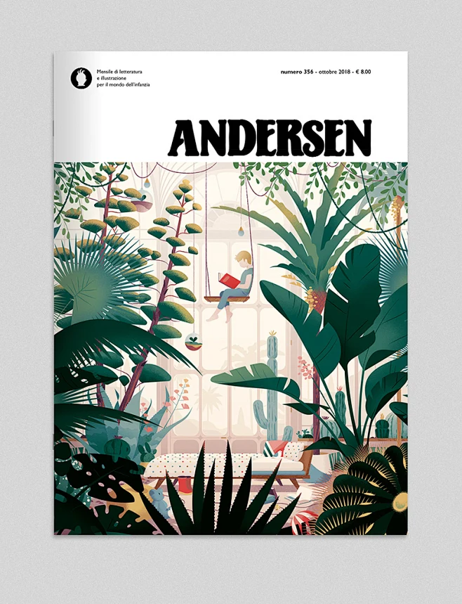 THE LITTLE GREENHOUSE : Creation of a cover illustration for the great ...