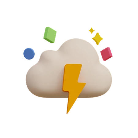 Brainstorm 3D Illustration-花瓣网