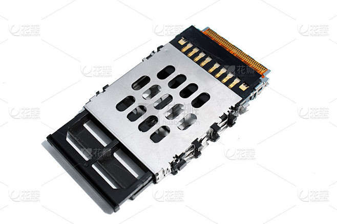 陈旧的PCMCIA插座，过时的并行通信设备