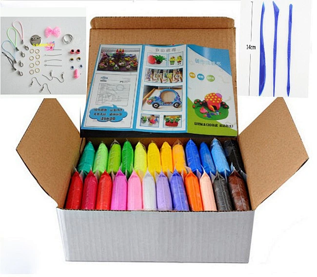 9.99US $ 43% OFF|NEW 24colors 24pcs/set Soft Polymer Modelling Clay ...