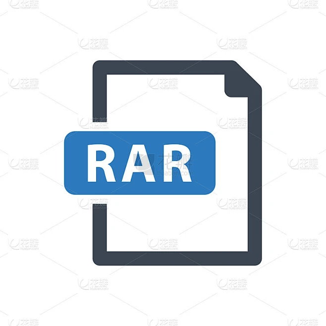 Rar文件图标素材-花瓣网