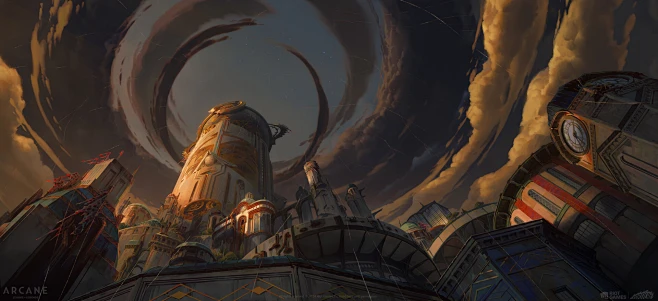 Arcane - S02E09 - Chaos storm over the Hexgates-花瓣网