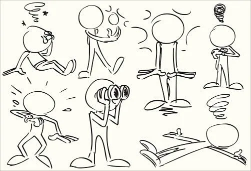 Body_language_business_poses Les Doodle, Doodle Art, Art Reference ...