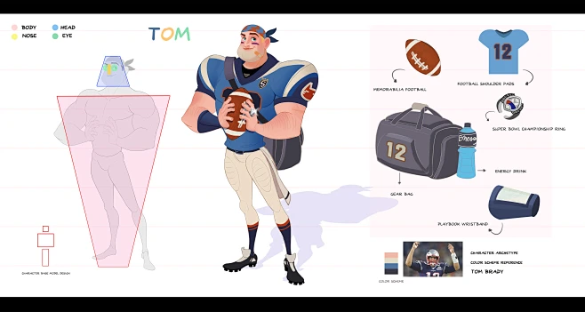 cartoon gamedesign characterdesign-花瓣网