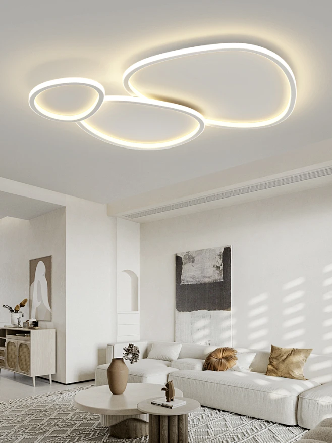 客厅灯现代简约大气高档2022年新款圆形房间吸顶灯热销榜led灯具-tmall.com天猫-花瓣网