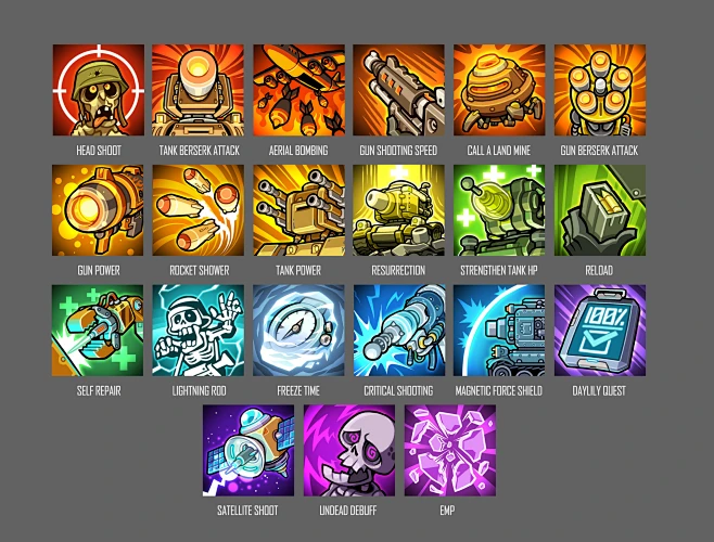 Skill icons_02-花瓣网