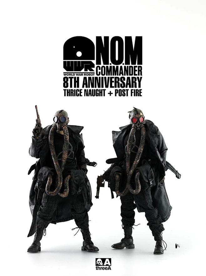 3a toys threea wwr NOM COMMANDER SET 8TH 8周年限定双鼻 接单-淘宝网-花瓣网