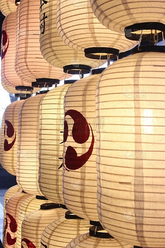 日本灯笼素材-花瓣网