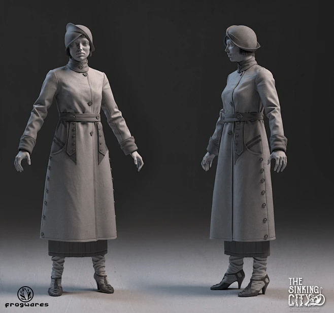 Man clothing (worn) - The Sinking City, Yura Sholudchenko : Man ...