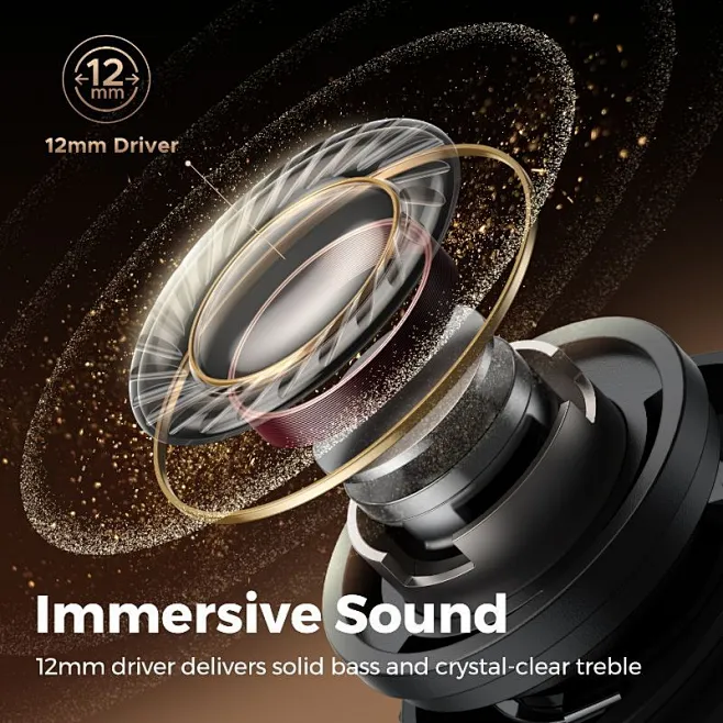 SoundPEATS Life Wireless Earbuds Active Noise Cancelling Bluetooth V5.2 ...