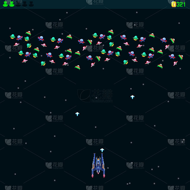 Arcade Retro video game, 8 bit, arcade warships, s