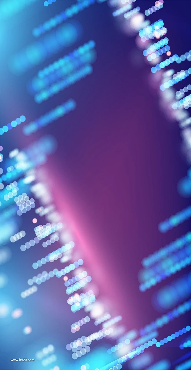 霓虹灯特效光效时尚潮流背景海报-花瓣网