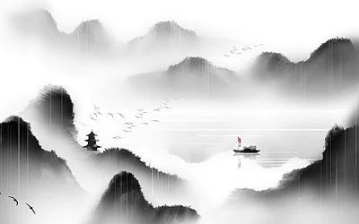 古风图片 山水_360图片-花瓣网