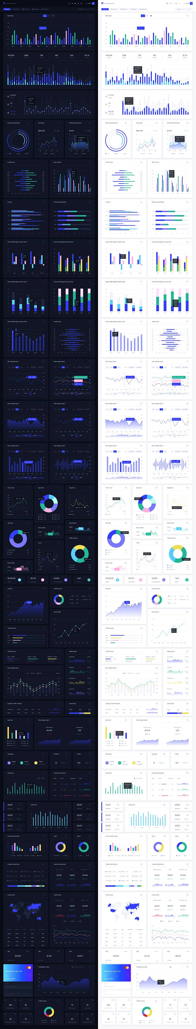 ui8-Dashboard UI Kit-花瓣网