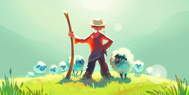 animation art cartoon Character design color Digital Art Film photoshop ...