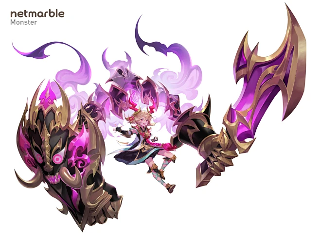 Old work, Soo Hee Hong : ⓒ Netmarble Games Corp. & Netmarble Monster ...