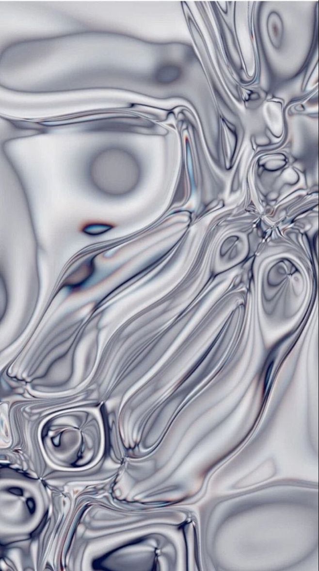 这包含一张图片：#aesthetic #metallic #inspo #metal #wallpaper #chrome #art