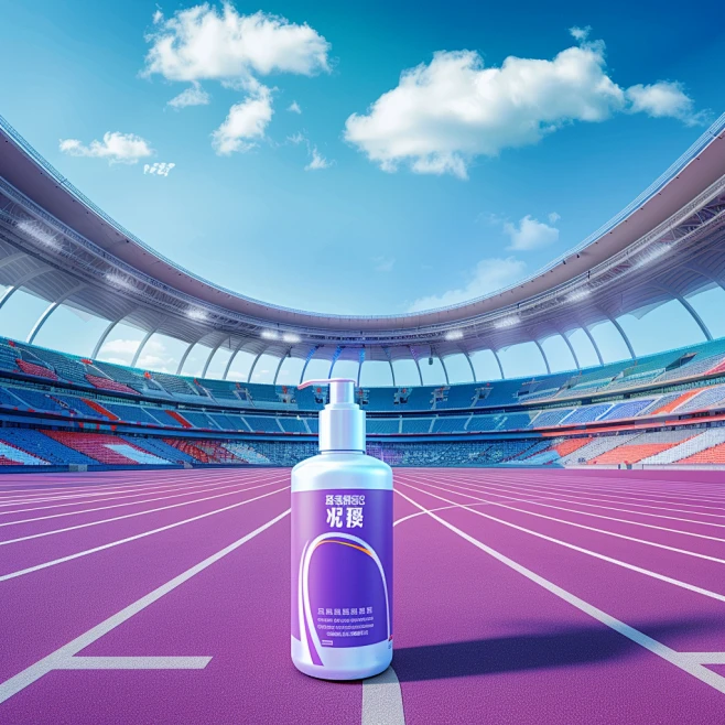 buxiaoxin_2024_Paris_Olympic_Stadium_purple_track_inside_the_st ...