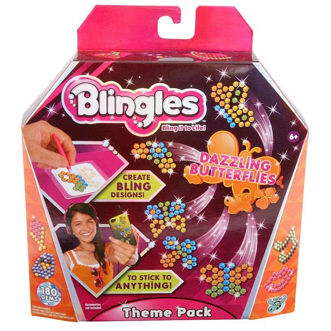 Amazon.com: Blingles Theme Pack - Dazzling Butterflies: Toys & Games