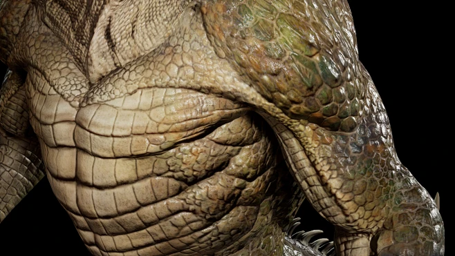 Reptile - Beast (Mortal Kombat 1)-花瓣网