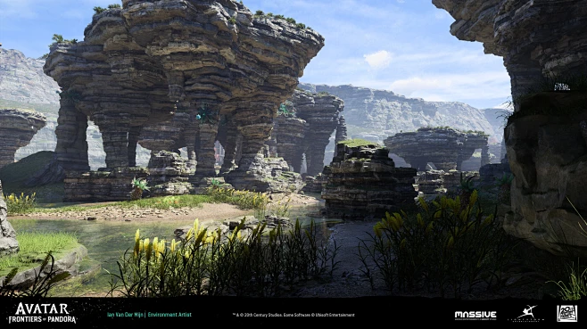 Avatar: Frontiers of Pandora - Environment Art-花瓣网