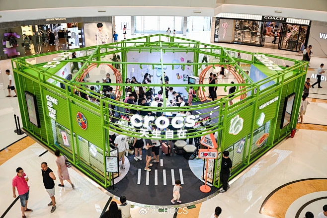 CROCS「一起CROCS吗」主题快闪店（成都）图片_快闪店图片素材-花瓣网