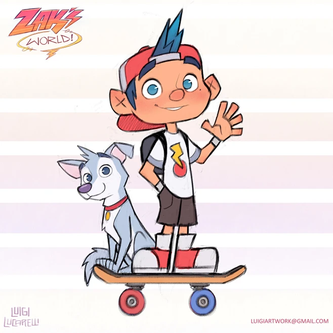 Character Line Ups!, Luigi Lucarelli : Here are 8 pages of all my ...