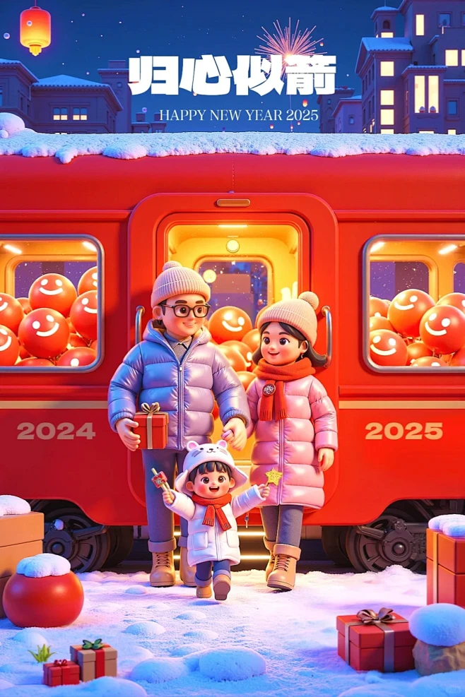 【SD】Flux直出 新年列车已到站 - 小红书-花瓣网