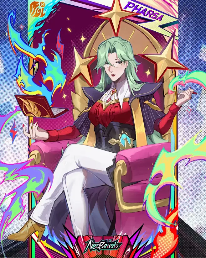 Photo by Mobile Legends: Bang Bang on April 14, 2025. 可能是包含下列内容的插图：剑和上面 ...