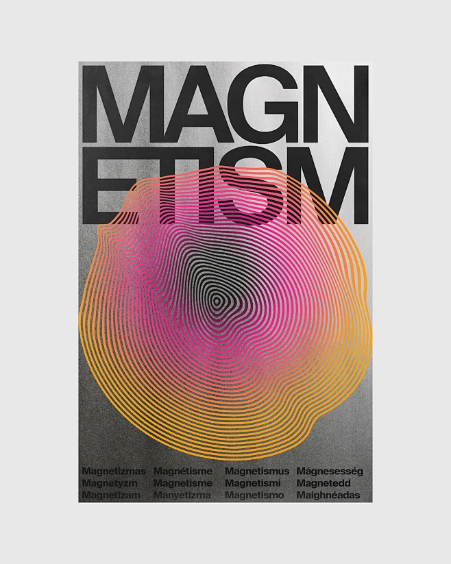 Magnetism poster by Xtian Miller-花瓣网