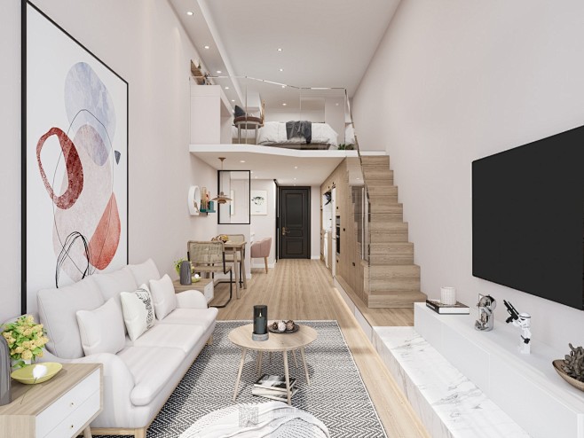 Loft公寓-室内设计-拓者设计吧