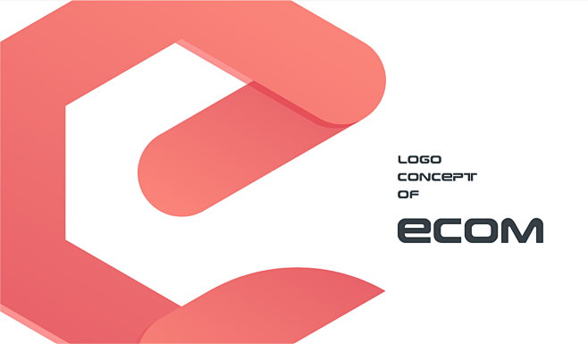 ecom Logo Concept & Visual Identity I