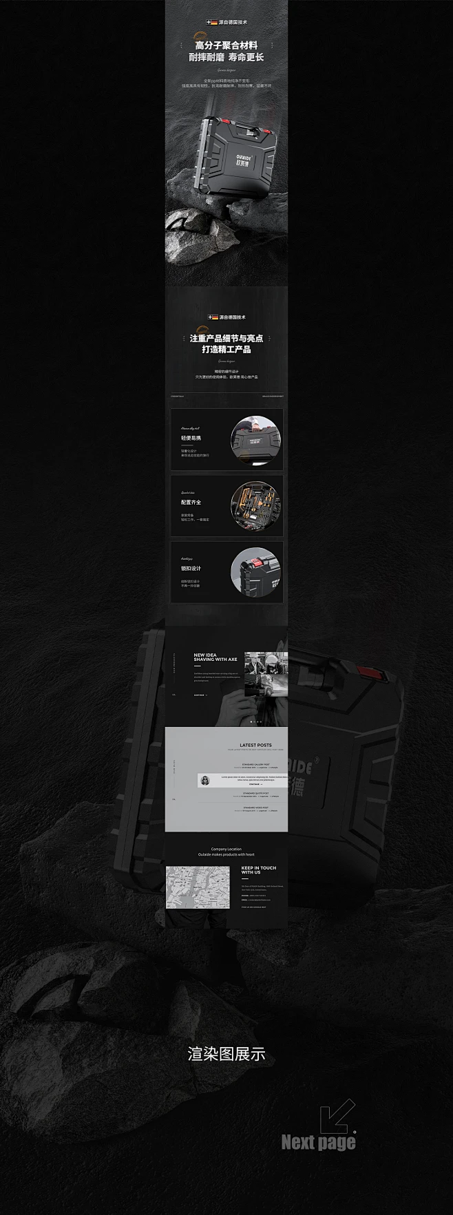 五金工具详情页X2_往事如烟_【68Design】-花瓣网