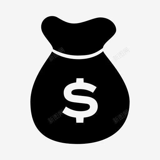 现金袋智能手机财富图标 icon 标识 标志 UI图标 设计图片 免费下载 页面网页 平面电商 创意素材-花瓣网