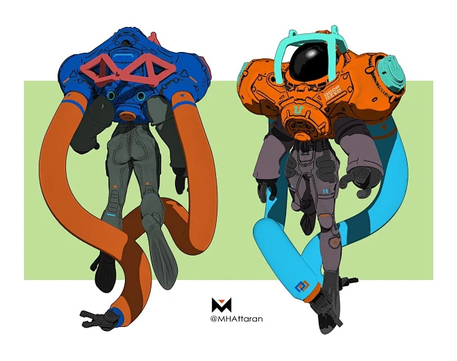 The Deep dive suit, Mohammad H. Attaran : The Deep dive suit by ...