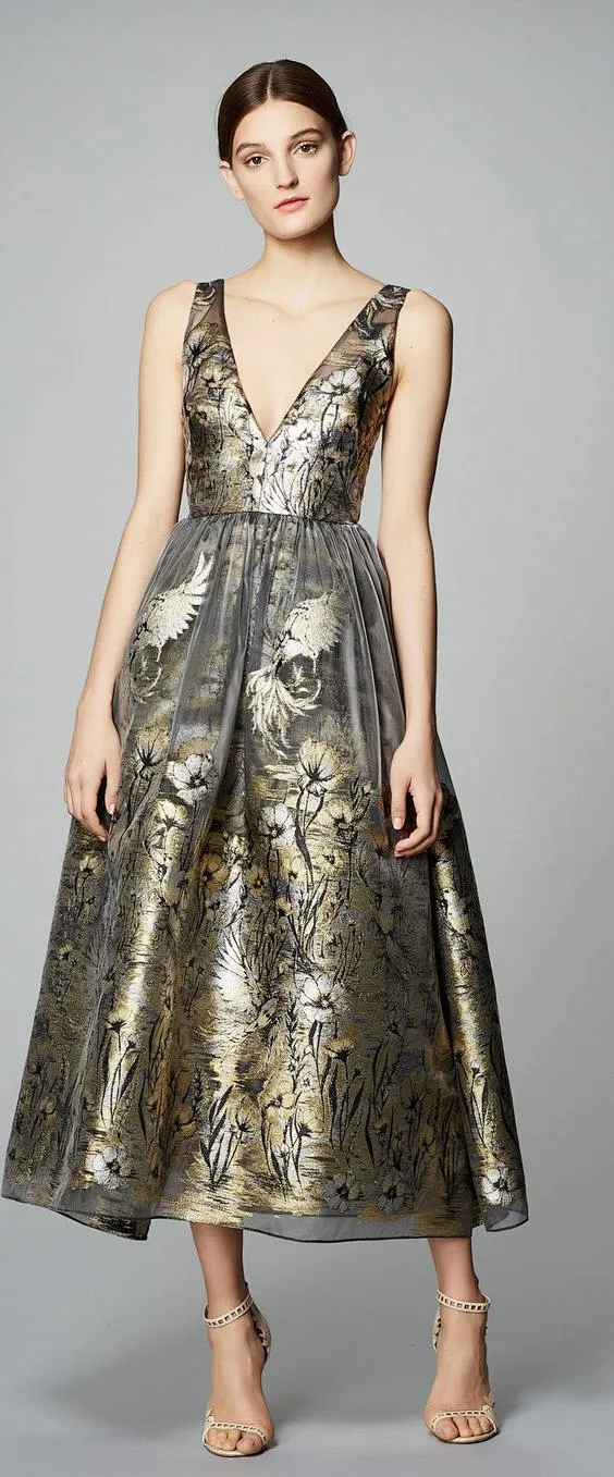 Marchesa Notte Pre-Fall 2017-花瓣网