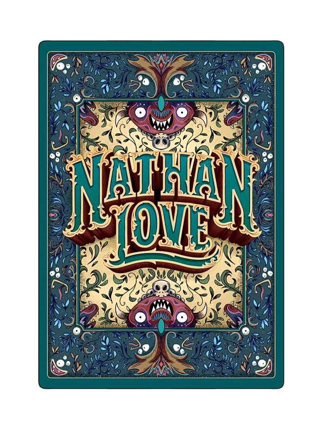 01 Nathan Love Playing Cards. I've always wanted to make a custom deck ...