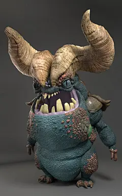 Creature, front-花瓣网