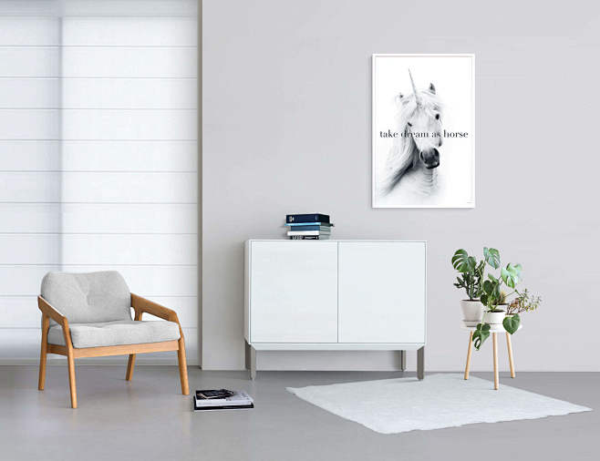 应目 in-mu ART画作－take dream as hor