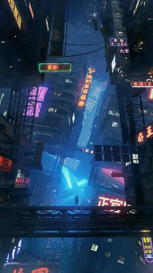 赛博朋克壁纸_百度图片搜索-花瓣网