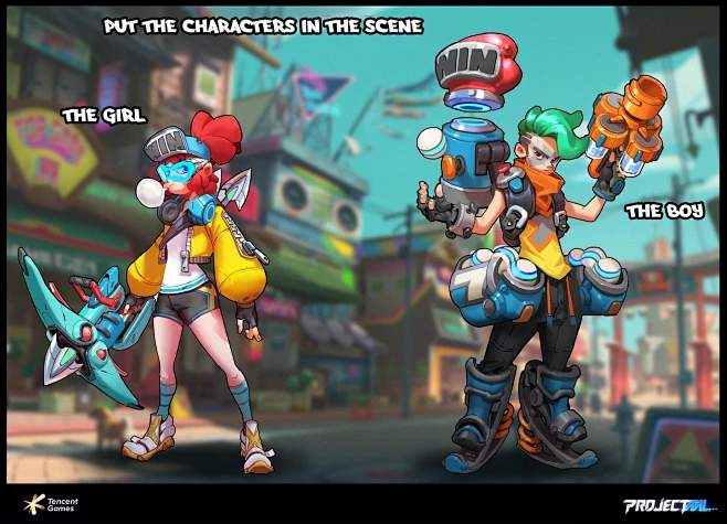 Cancelled project's main characters-Rock D-7.GAME-花瓣网